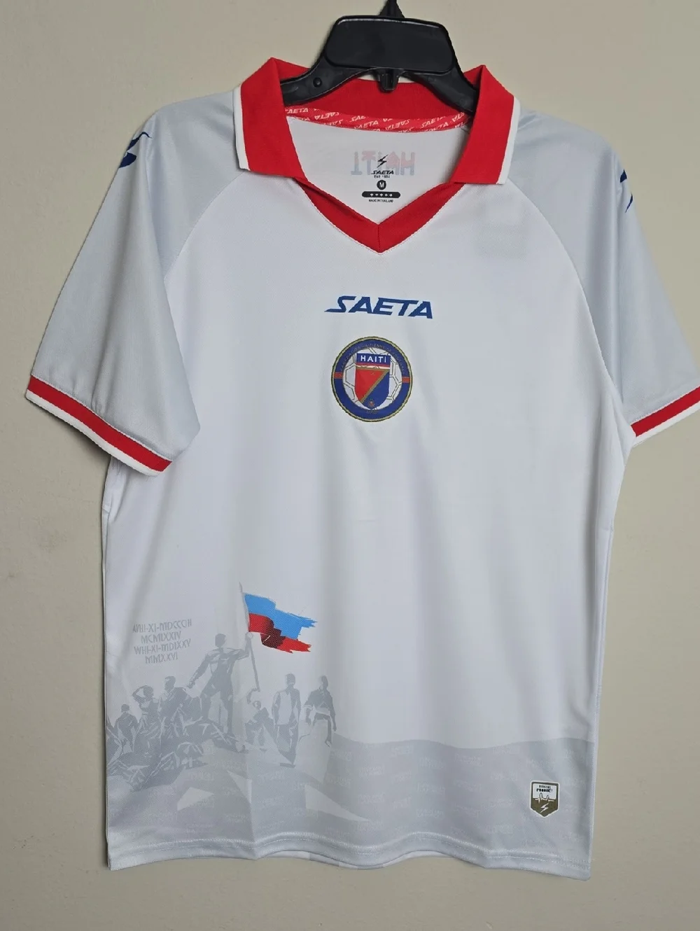 Seata | Shirts | Haiti 226 White And Red World Cup Soccer Jersey | Poshmark